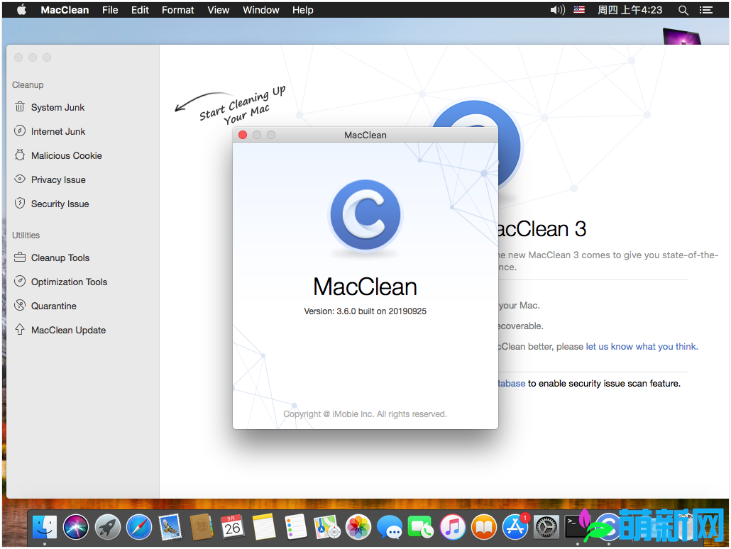 MacClean 3.6.0 Mac系统清理软件 - MAC萌新网