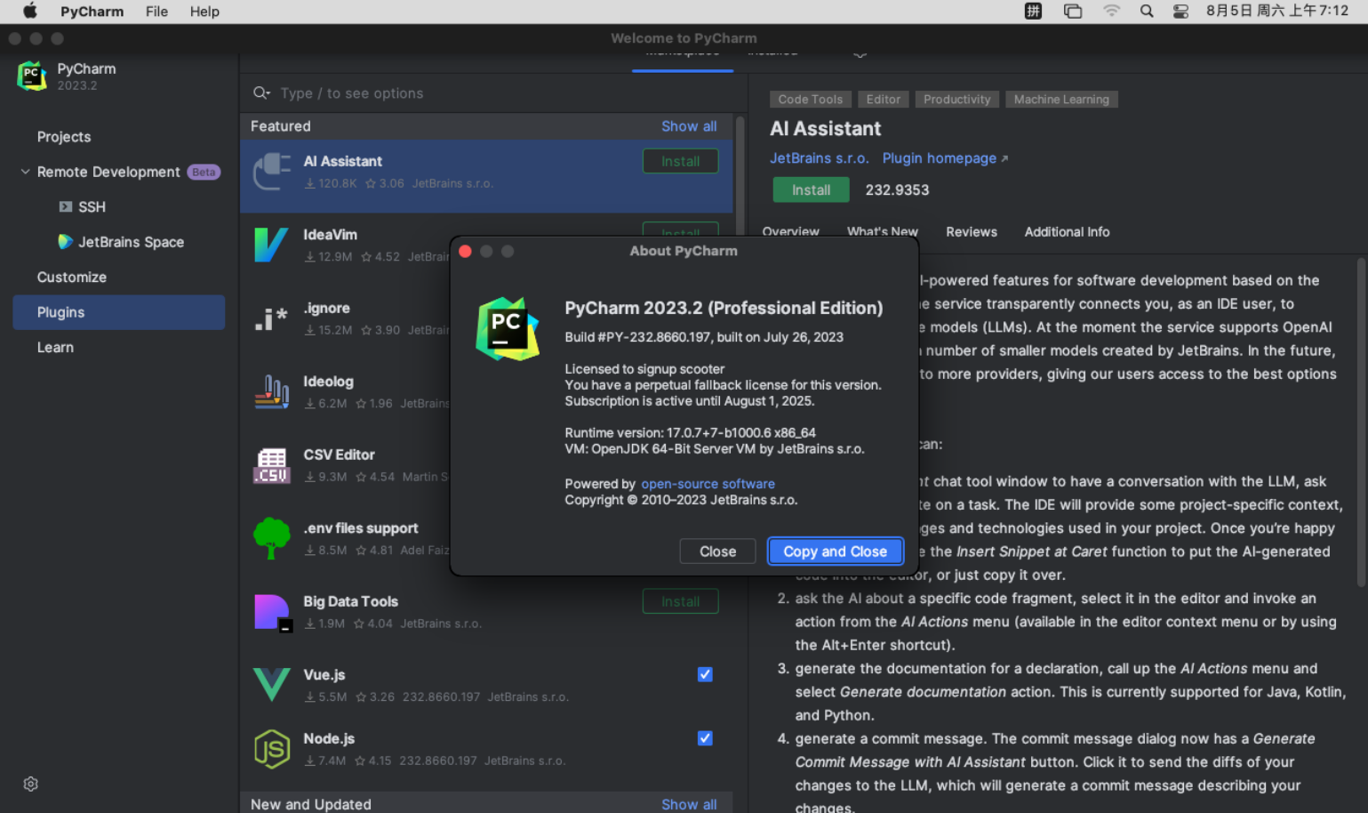 PyCharm 2023.2.4 Mac强大的Python开发环境 中文版 - MAC萌新网