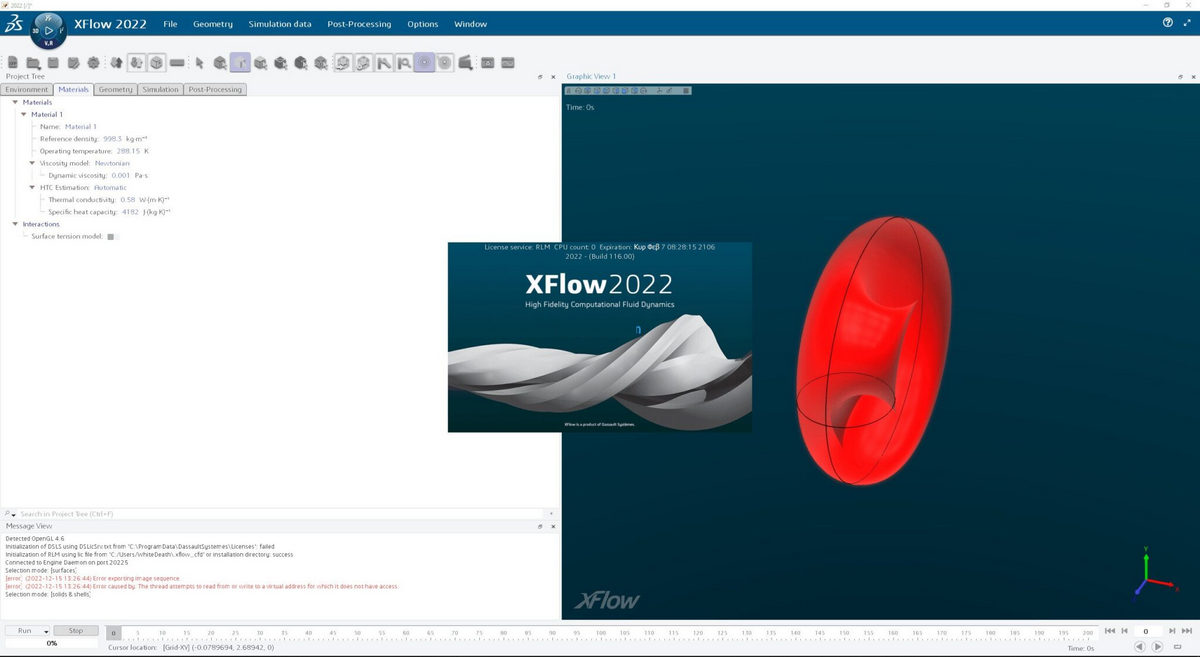 DS Simulia XFlow 2022 Build 116.00 win 计算流体动力学（CFD）分析软件 - MAC萌新网